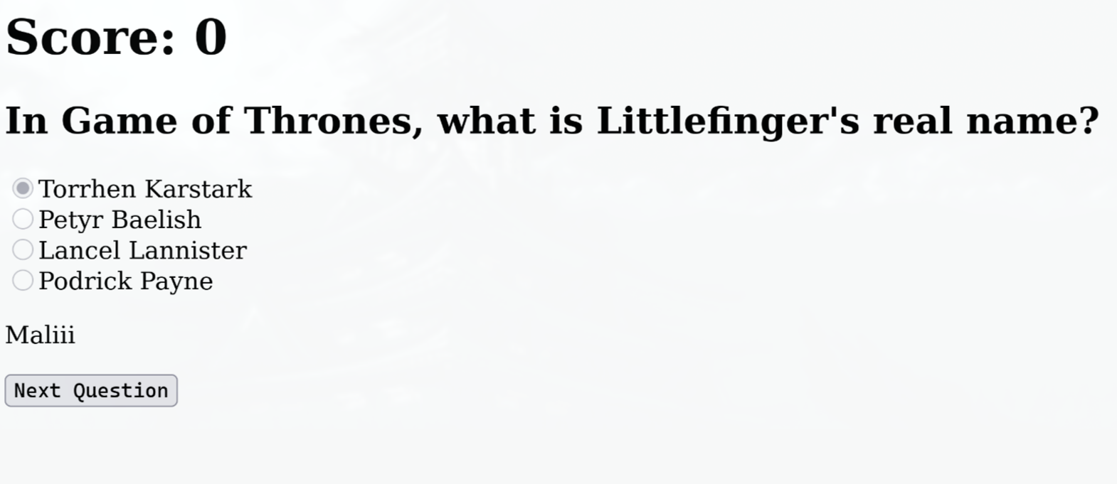 DOOM 2a – The Impossible Quiz - DOOM: Dry-run Of Our Misery (Joel ...